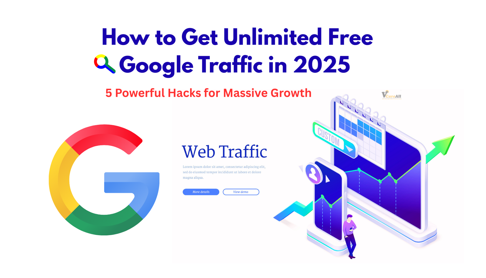 How to Get Unlimited Free Google Traffic in 2025: 5 Powerful Hacks for ...